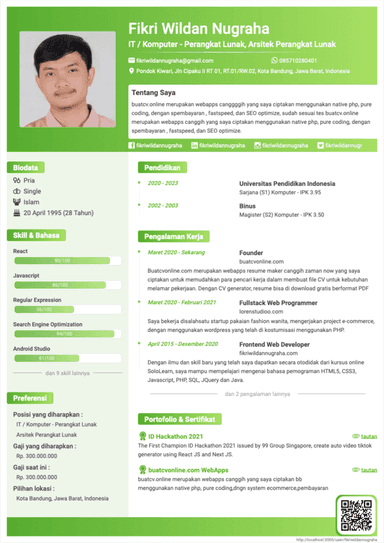 CV Kinobi ATS Premium